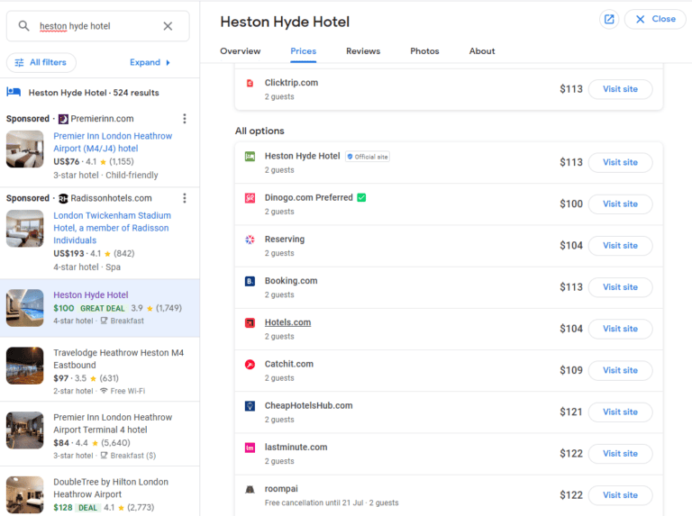 Hotel (OTA) Rate Parity: What It Is & How to Fix Issues - Olive & Lake